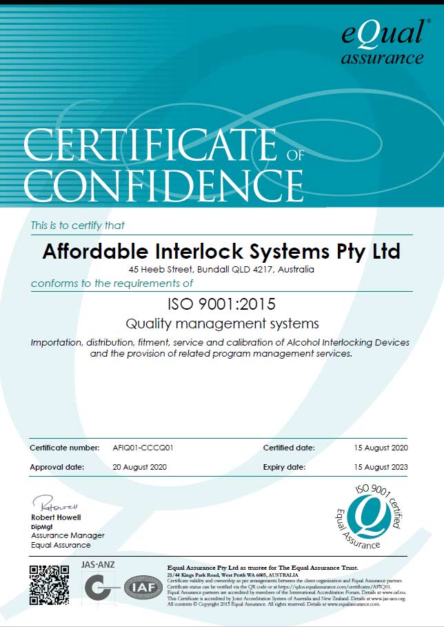 Interlock Device QA - Affordable Interlock Systems